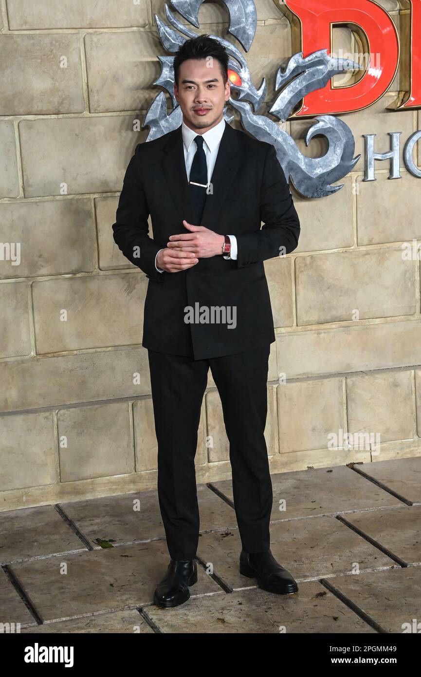 Jason Wong attends UK Premiere of Dungeons & Dragons: Honor Among ...