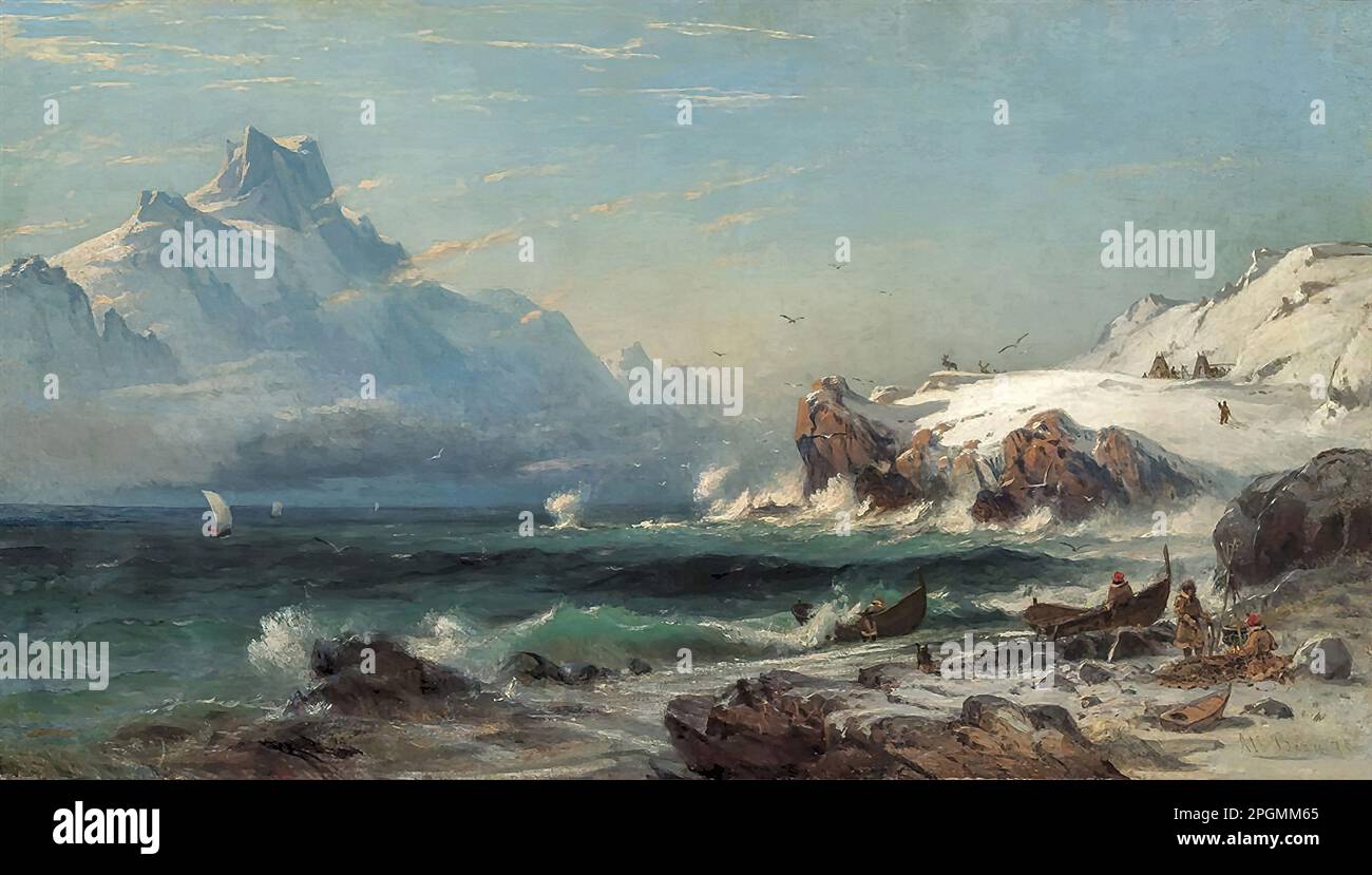 Berg Albert - Winter Camp in the Arctic - German School - 19th and ...