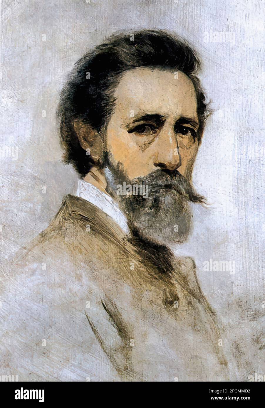 Burger Anton - Self Portrait - German School - 19th Century - Burger ...