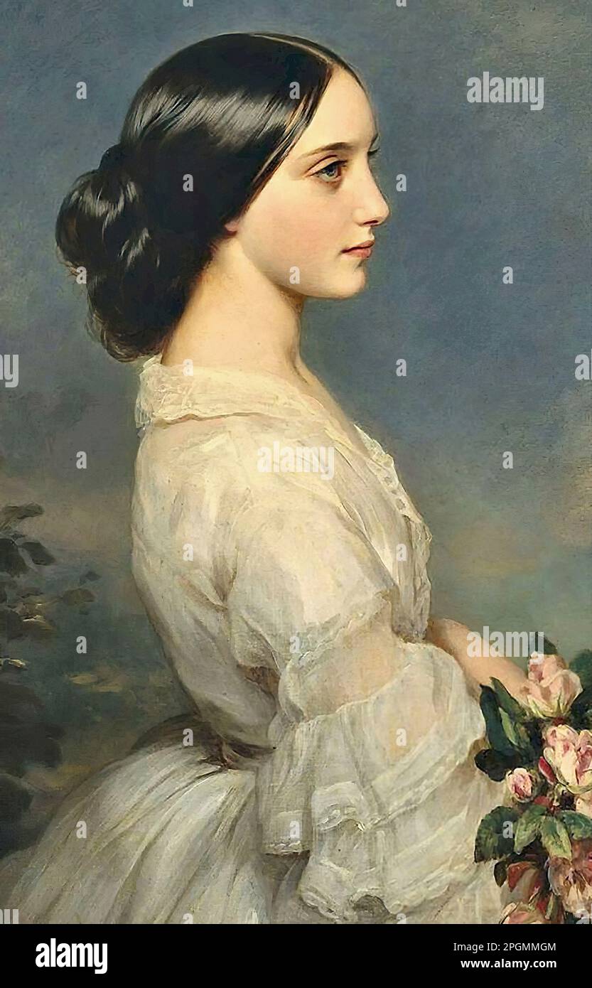 Winterhalter Franz Xavier - Carmen Duchesse De Montmorency - German ...