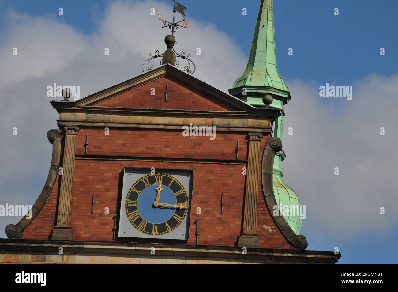 Copenhagen /Denmark/23 March 2023/ Holem kirke or holmen church ...