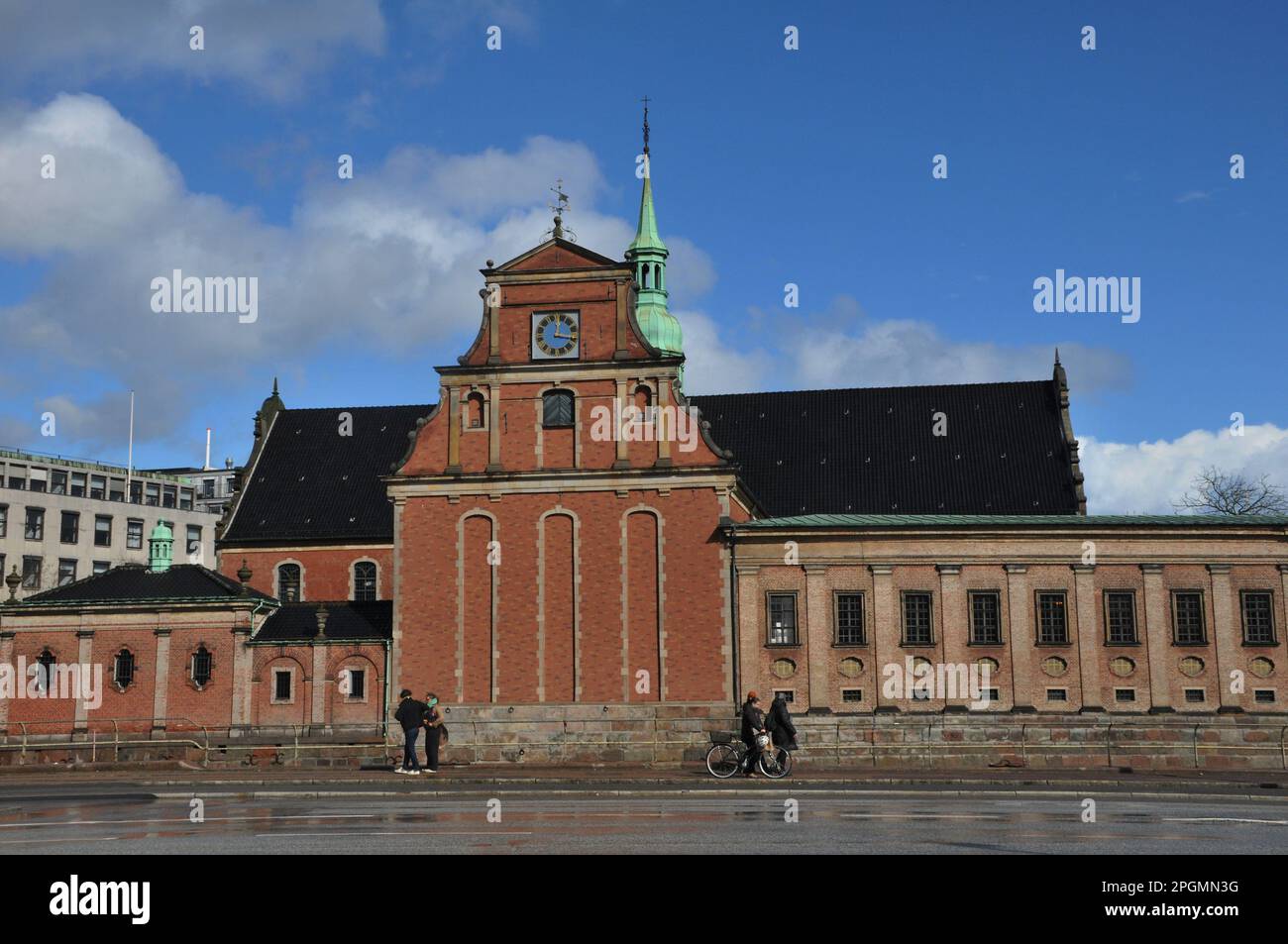 Copenhagen /Denmark/23 March 2023/ Holem kirke or holmen church ...