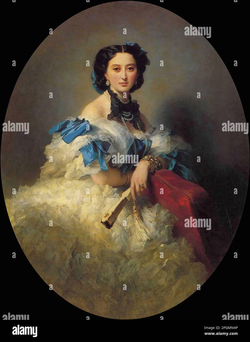 Winterhalter Franz Xavier - Countess Varvara Alekseyevna Musina ...