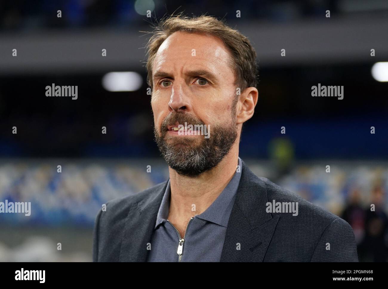 England manager Gareth Southgate before the UEFA Euro 2024 qualifying ...