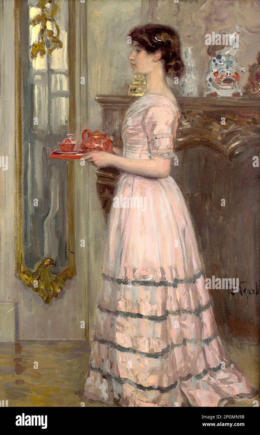 Skarbina Franz - The Red Service - German School - 19th Century ...