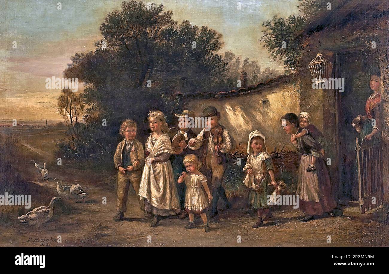 Beinke Fritz - The Children's Wedding - German School - 19th and Early ...