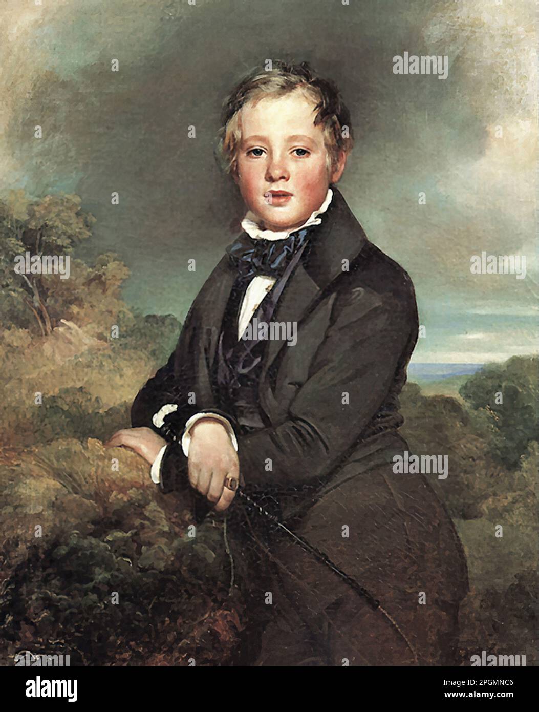 Winterhalter Franz Xavier - Ludwig Graf Von Langenstein - German School ...