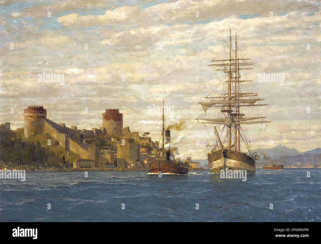 Diemer Michael Zeno Rumeli Hisari On The Bosphorus German School