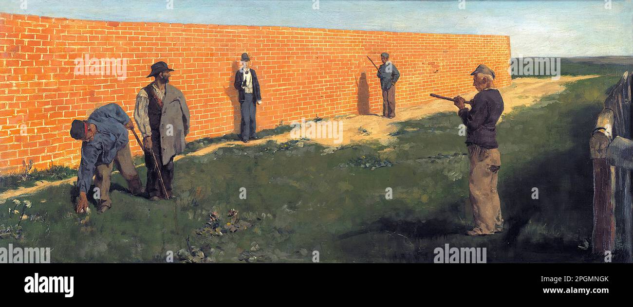 Klinger Max - Walker (Der Uberfall) - German School - 19th and Early ...
