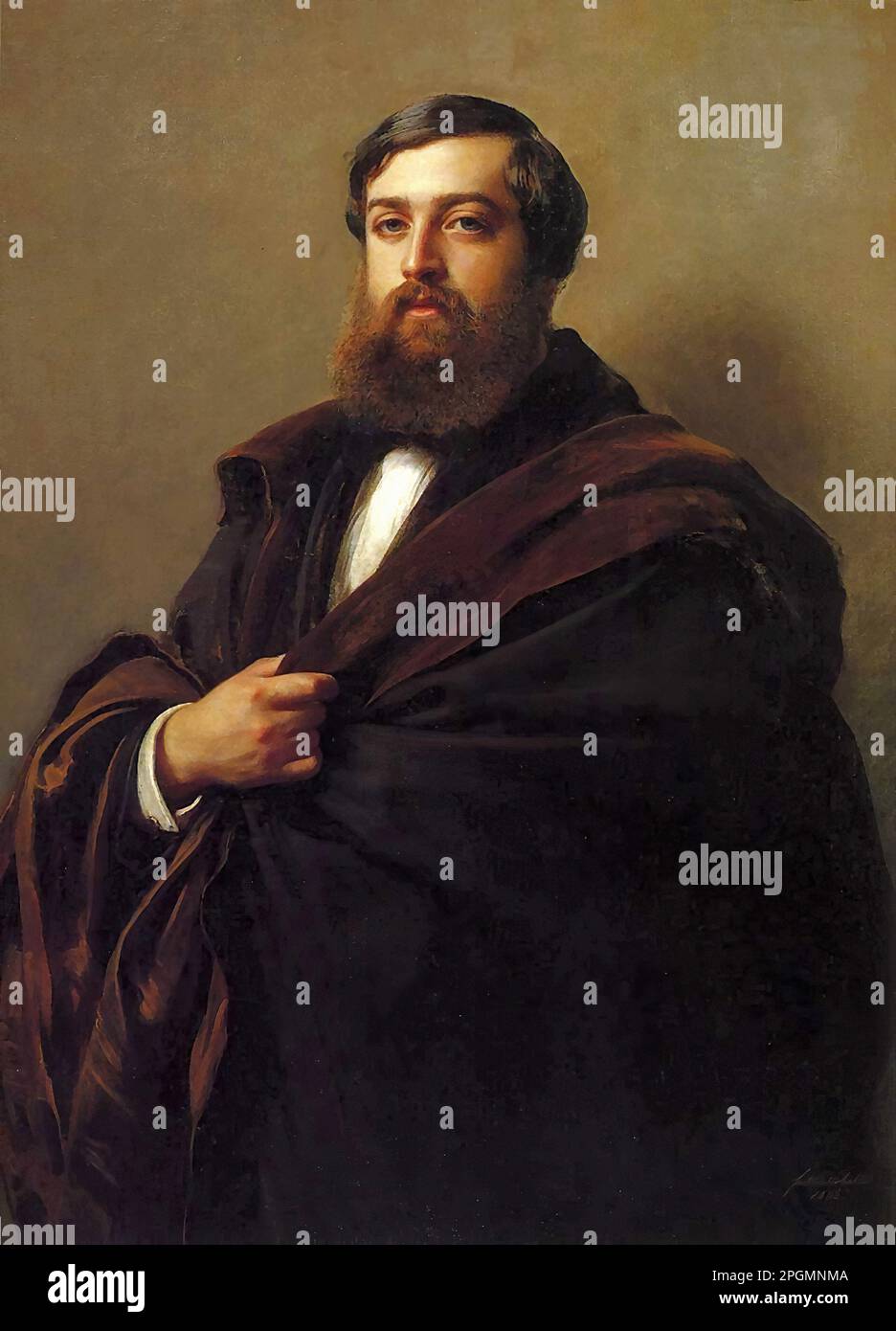 Winterhalter Franz Xavier - Alfred-Emilien Comte De Nieuwerkerke ...