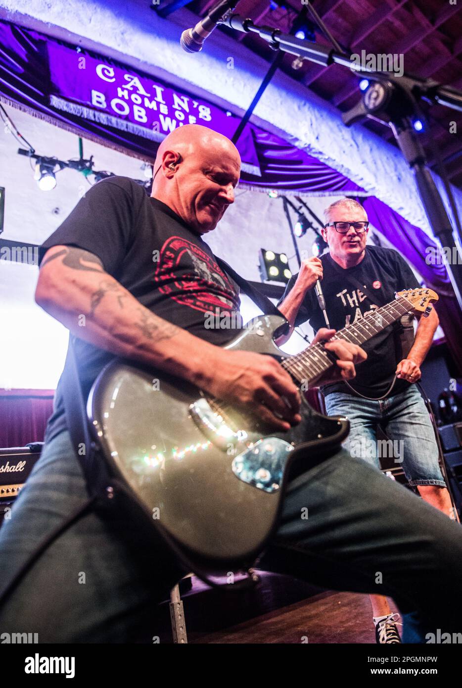 Punk rock band Descendents performing in Oklahoma Stock Photo - Alamy