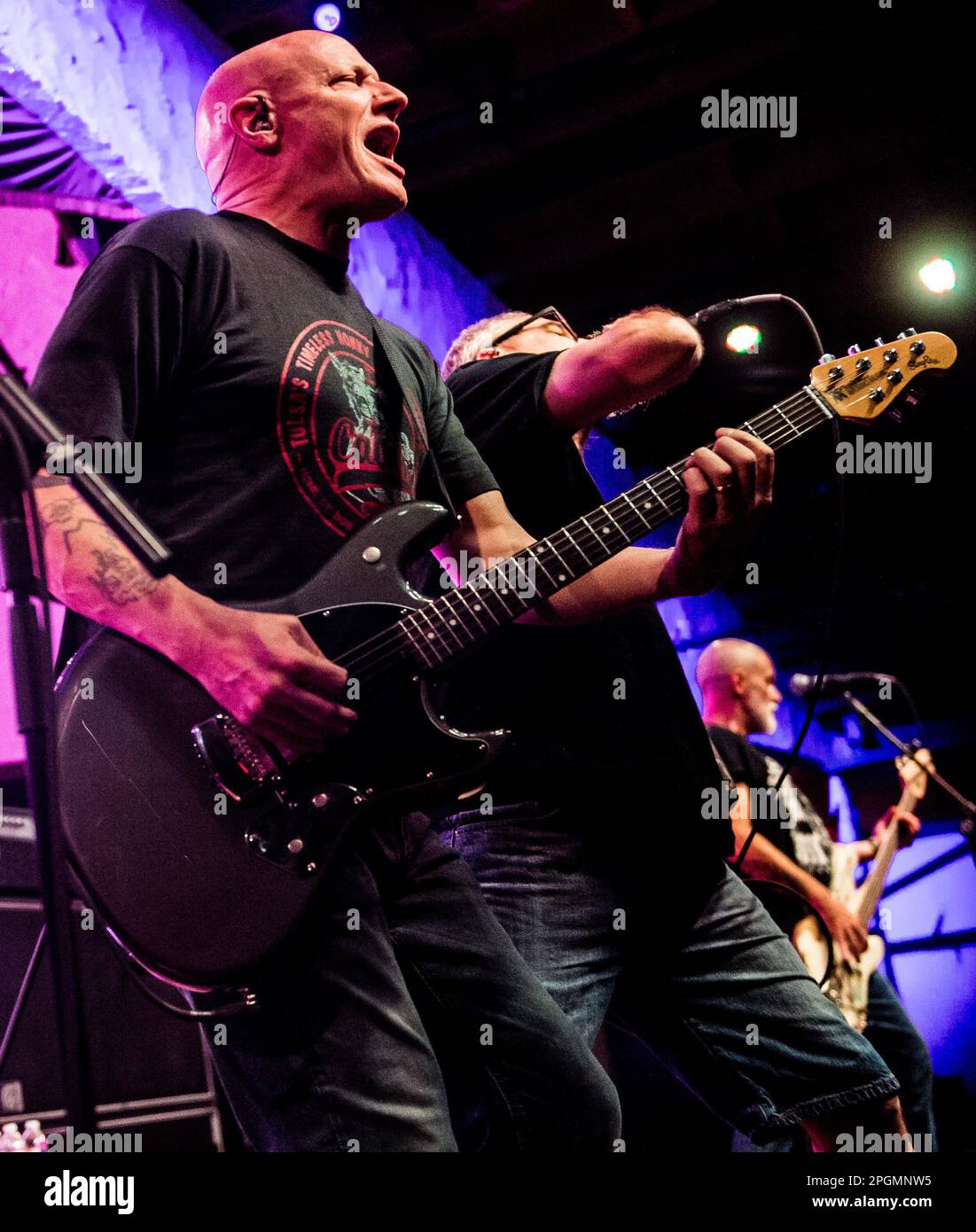 Punk rock band Descendents performing in Oklahoma Stock Photo - Alamy