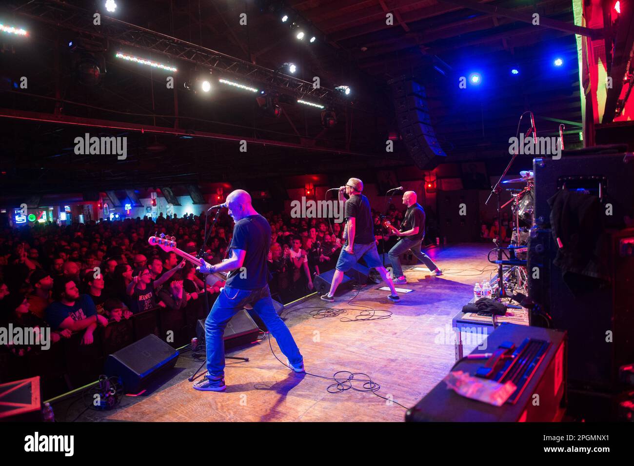 Punk rock band Descendents performing in Oklahoma Stock Photo - Alamy