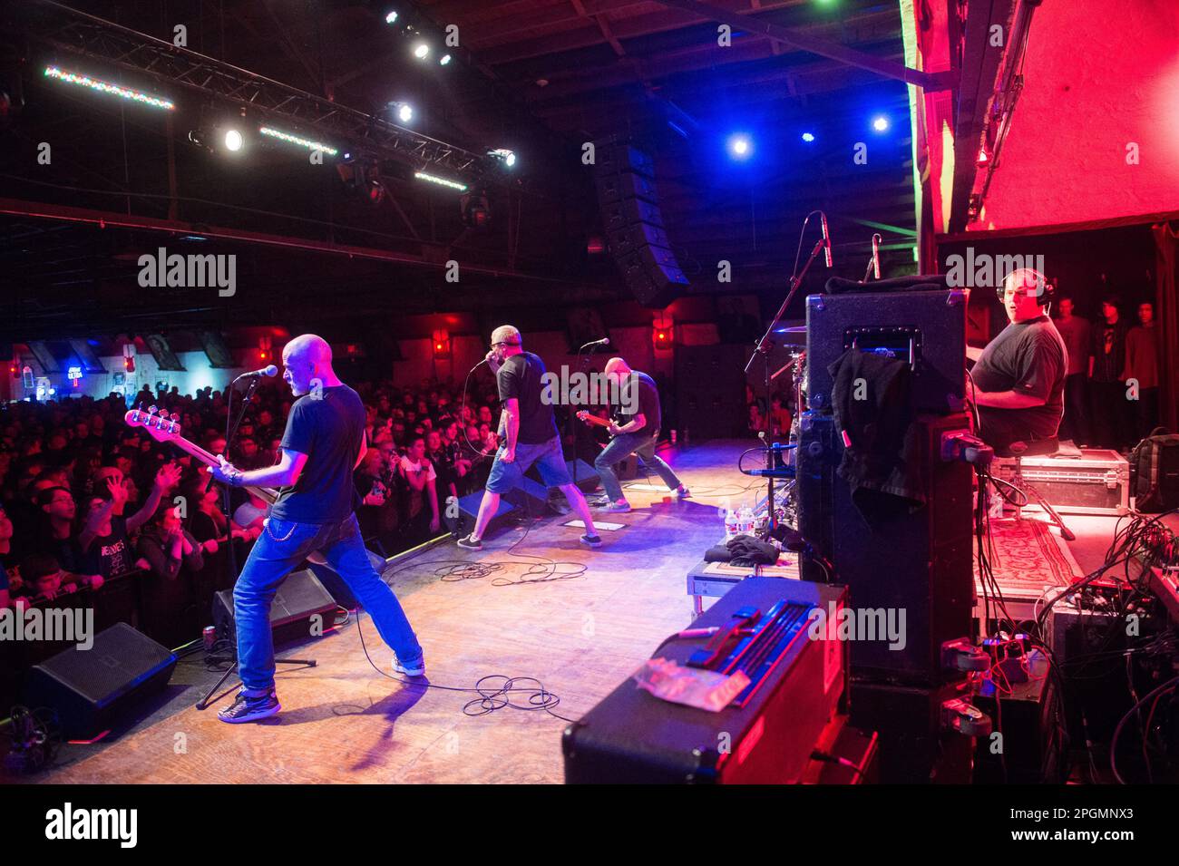 Punk rock band Descendents performing in Oklahoma Stock Photo - Alamy