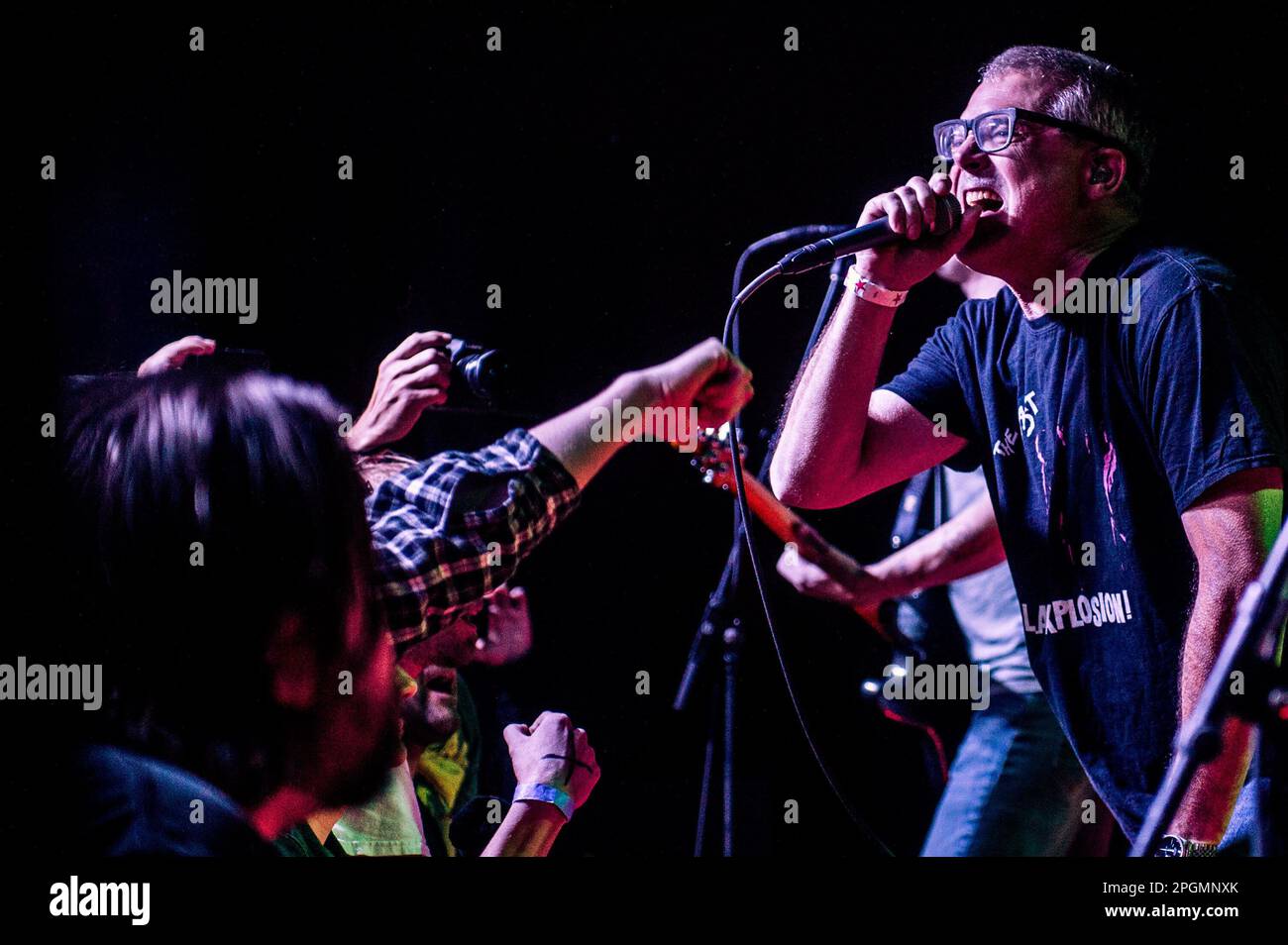 Punk rock band Descendents performing in Oklahoma Stock Photo - Alamy