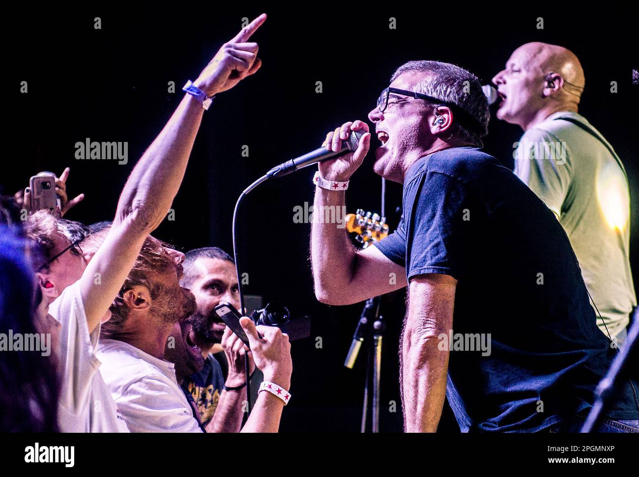 Punk rock band Descendents performing in Oklahoma Stock Photo - Alamy