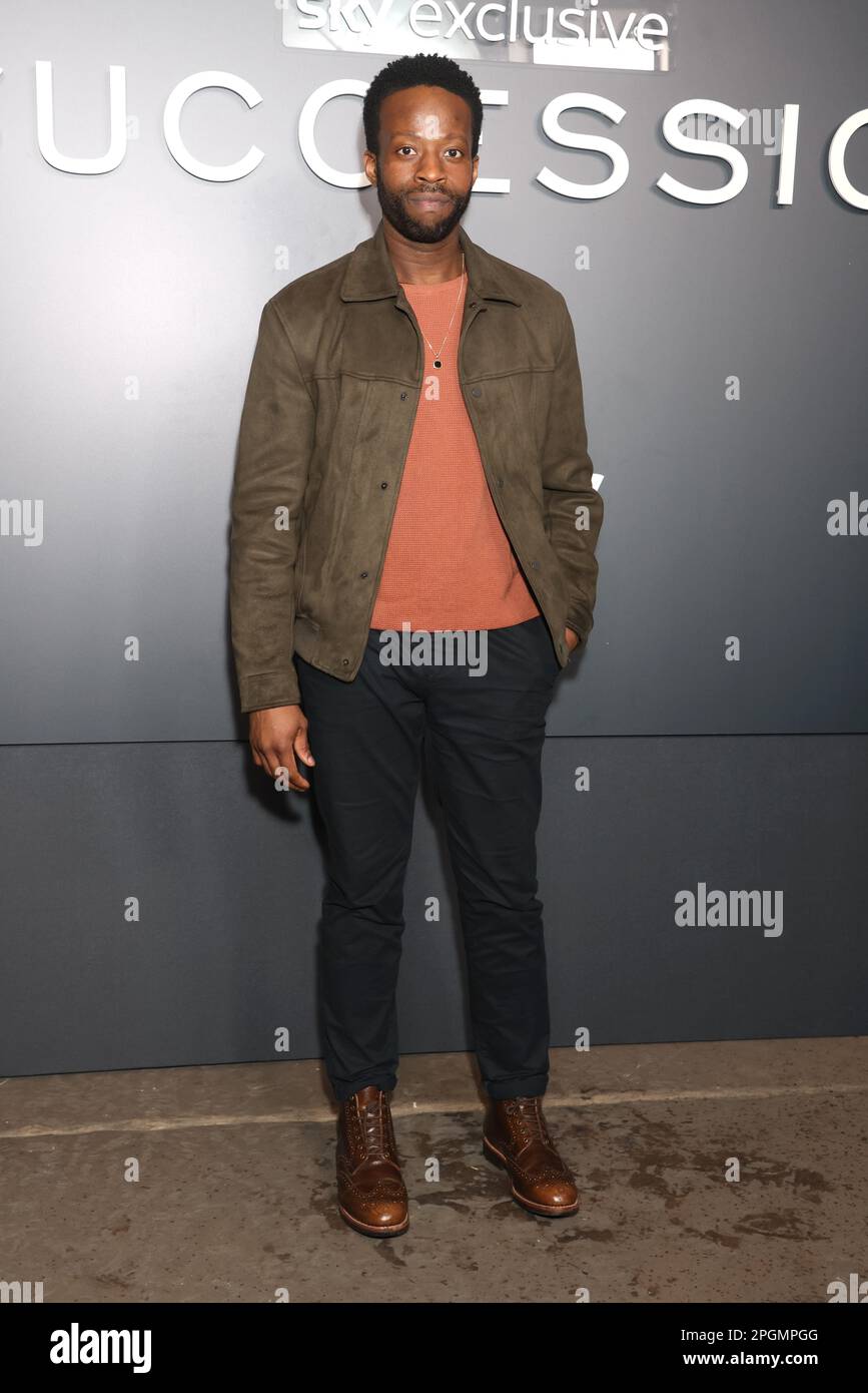 Clifford Samuel attending a screening of Succession season 4, at the ...