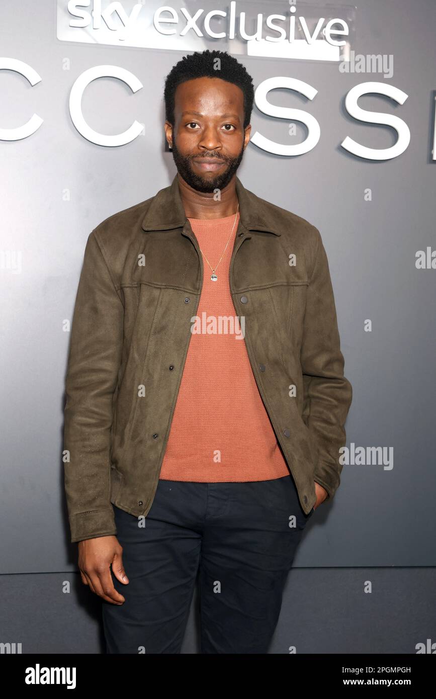 Clifford Samuel attending a screening of Succession season 4, at the ...