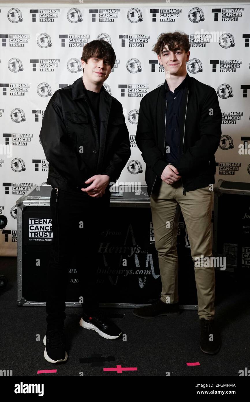 Jake Bugg with Rhys Connah, ahead of his performance at the Teenage ...