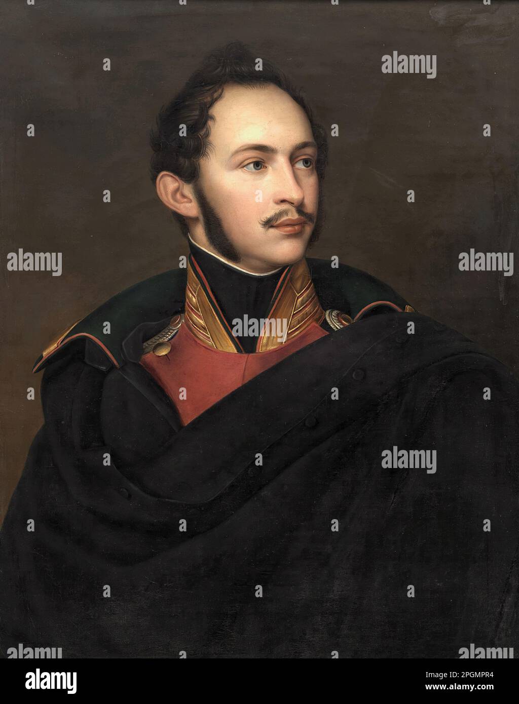 Stieler Joseph Karl - Portrait of Maximilian II King of Bavaria ...