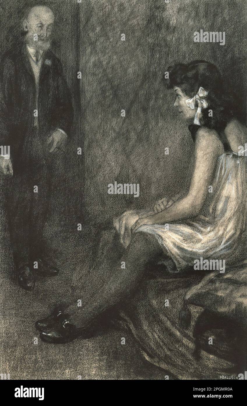 Baluschek Hans - Victim - Uncle - German School - 19th Century ...