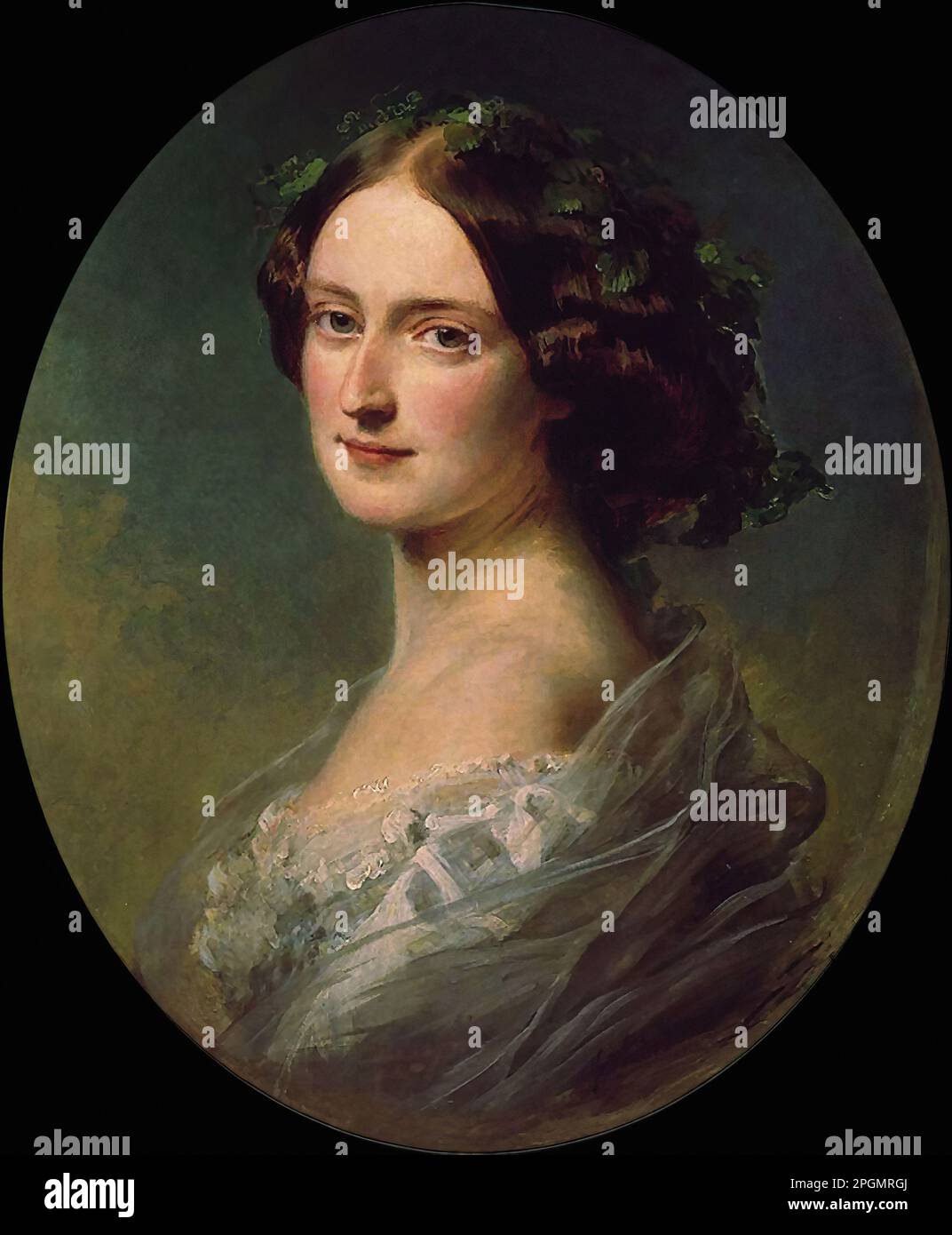 Winterhalter Franz Xavier - Lady Clementina Augusta Wellington Child ...