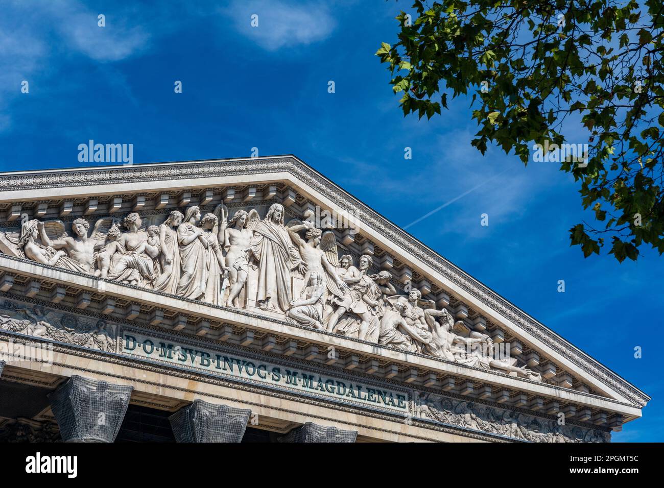 The Madeleine church in Paris is a neoclassical masterpiece located in ...