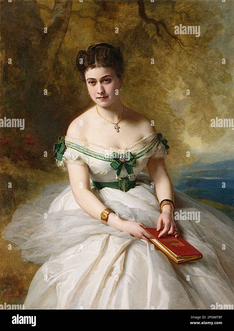 Winterhalter Franz Xavier - Marie Marguerite Ada Calhoun - German ...