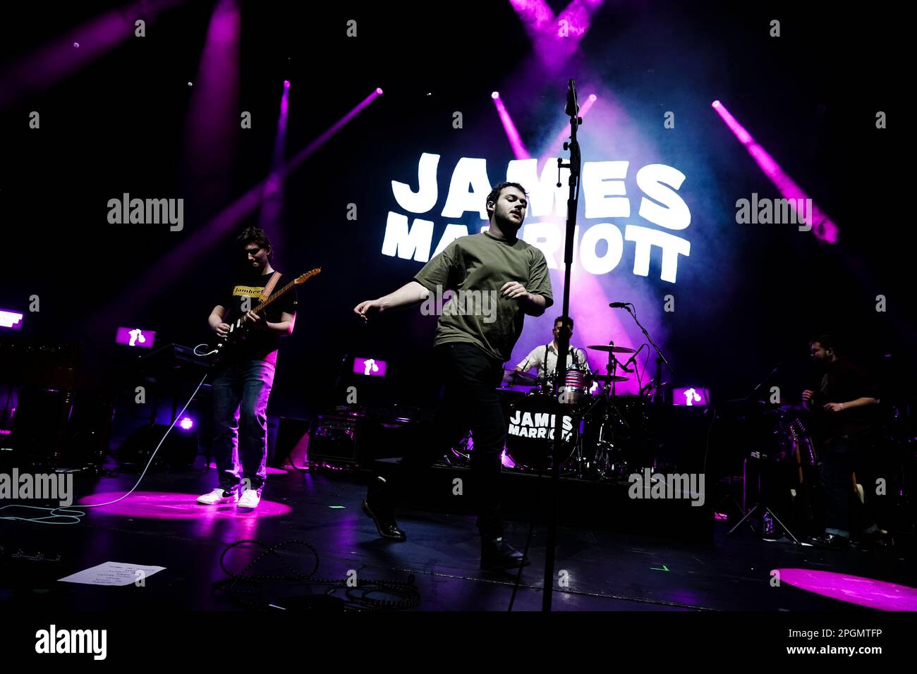 James Marriott performs during the Teenage Cancer Trust show at the ...