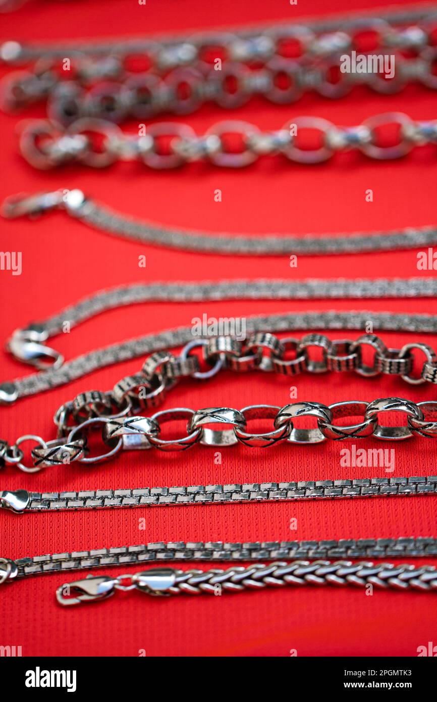 Bracelets different colors hi-res stock photography and images - Alamy