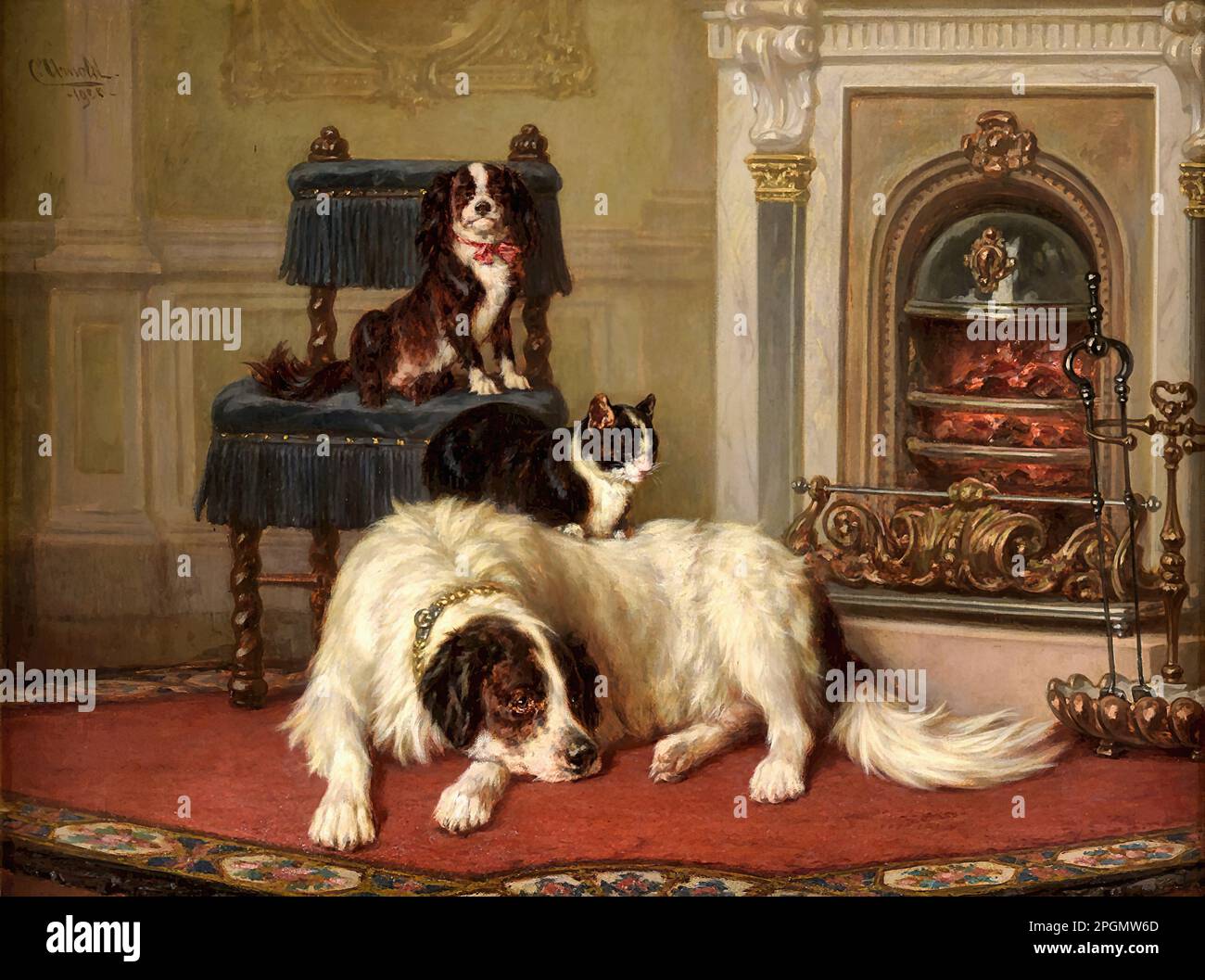 Arnold Carl Johann - Allerbeste Freunde - German School - 19th and ...