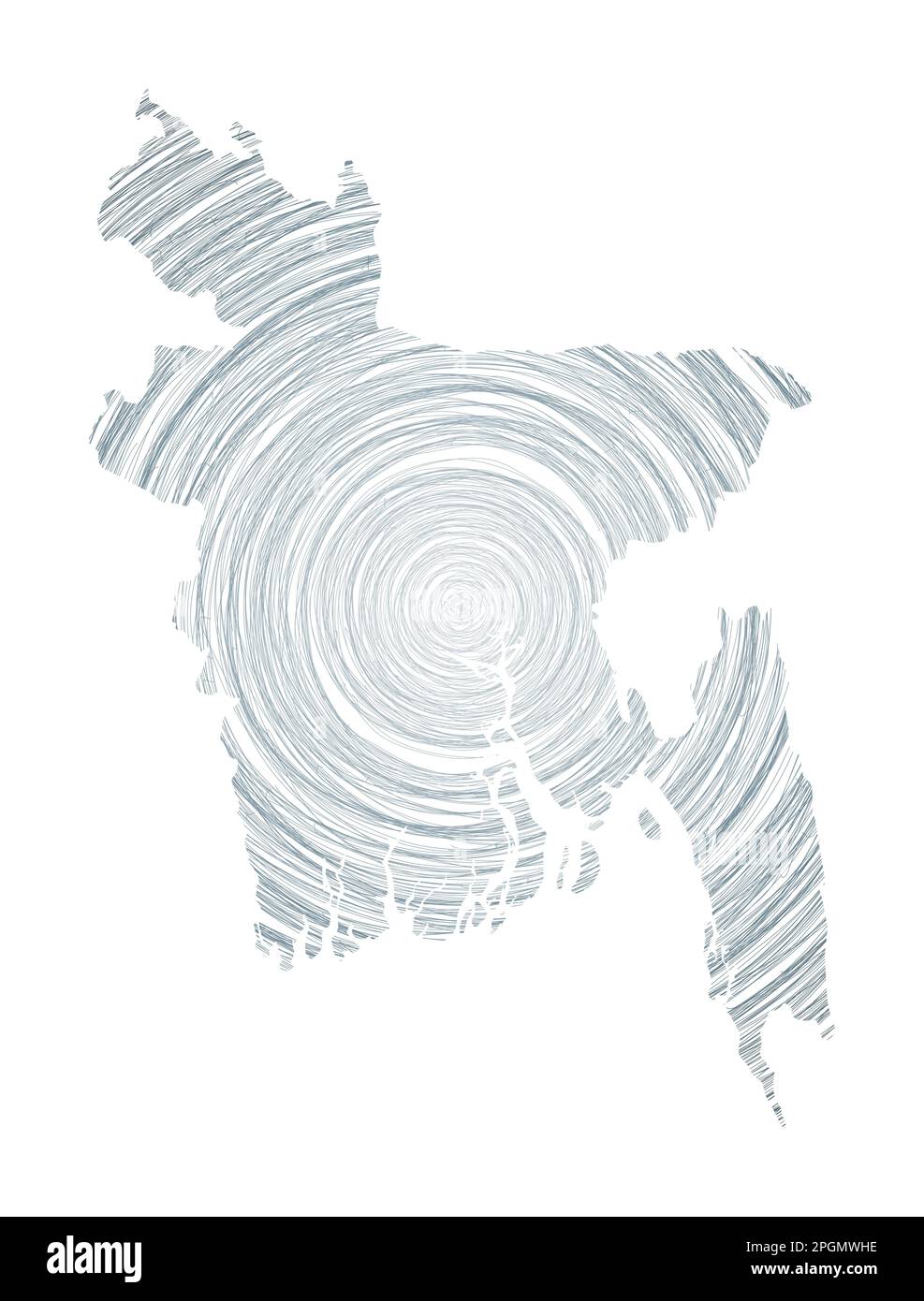 Bangladesh map flag in Stock Vector Images - Alamy