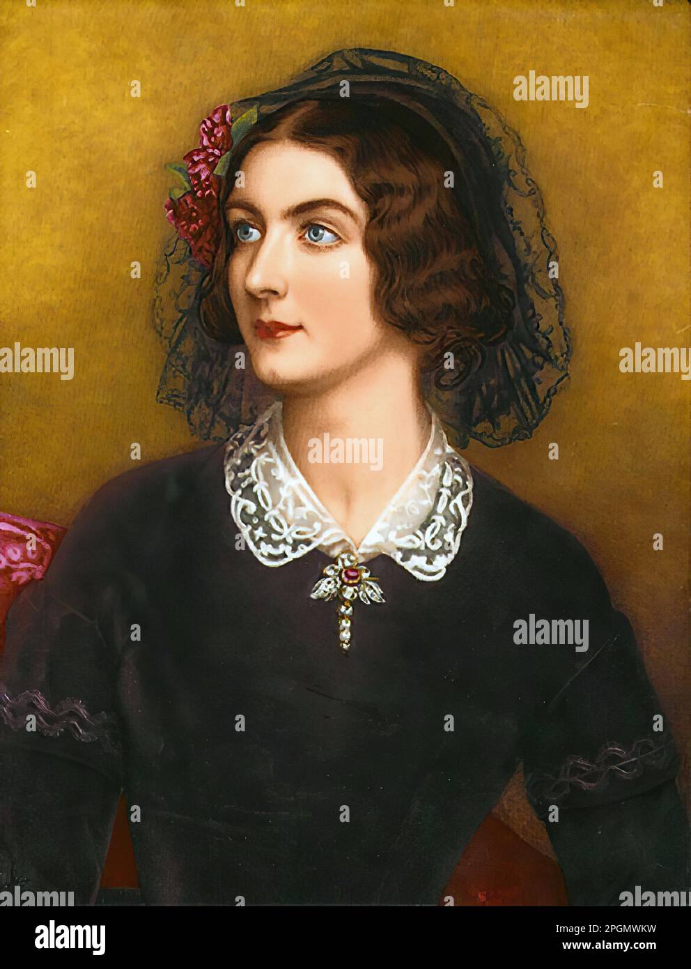 Stieler Joseph Karl - Lola Montez - German School - 19th Century ...
