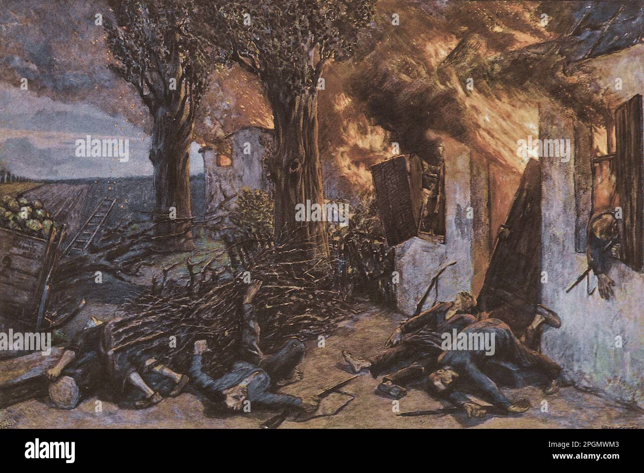 Baluschek Hans - The Punishment - German School - 19th and Early 20th ...