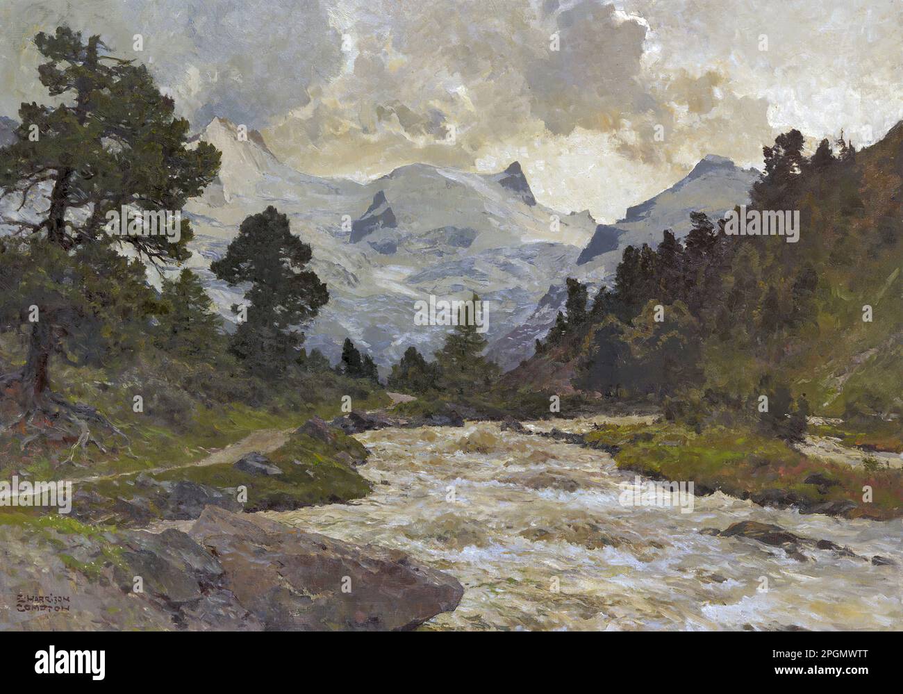 Compton mountain hi-res stock photography and images - Alamy