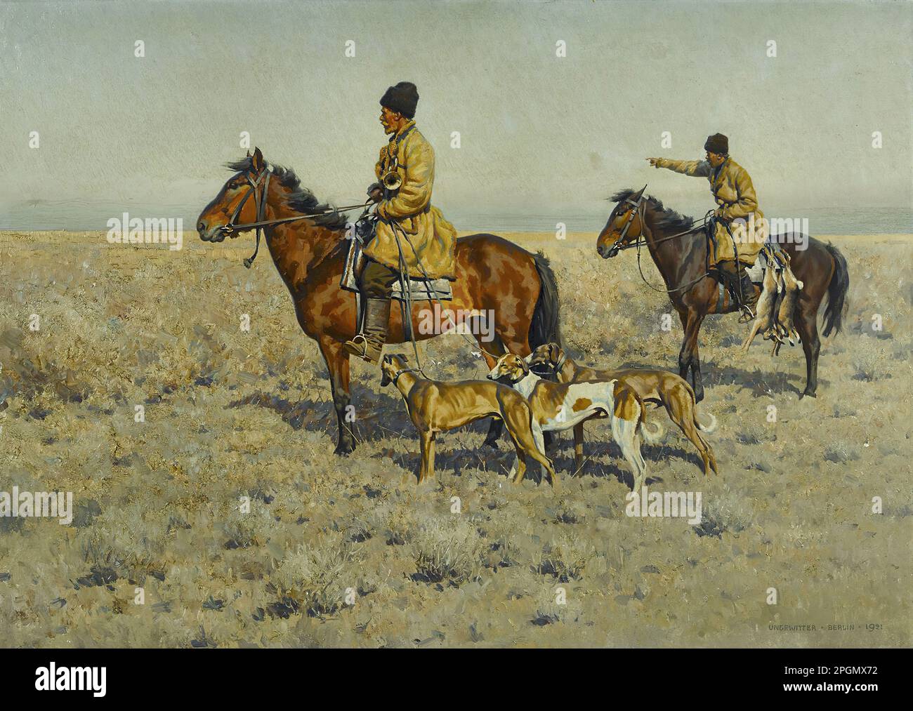 Thunderstorm Hugo - Hunting with Hounds on the Steppes 2 - German ...