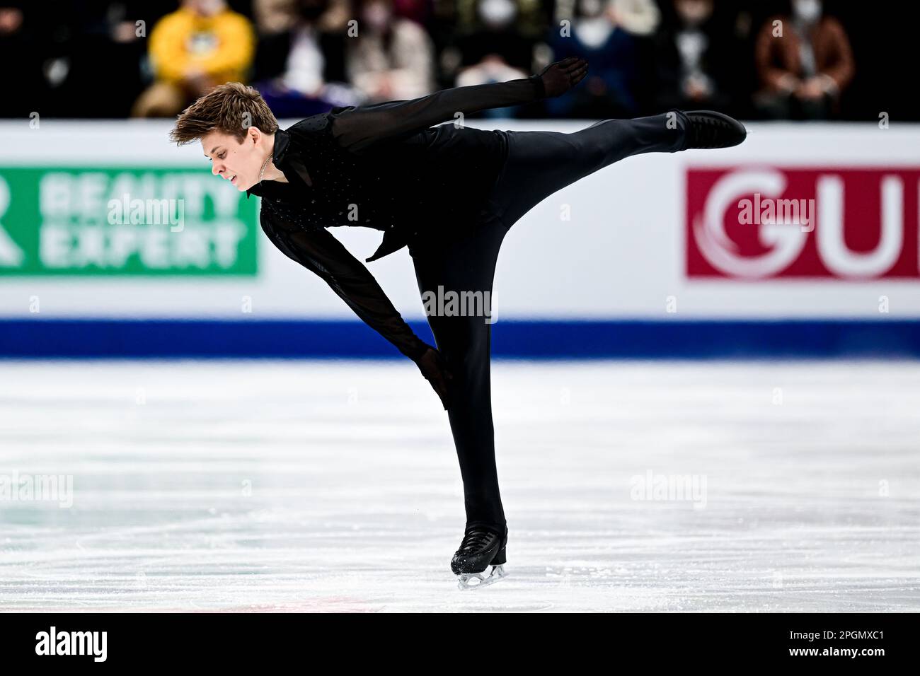 Georgii RESHTENKO (CZE), during Men Short Program, at the ISU World ...