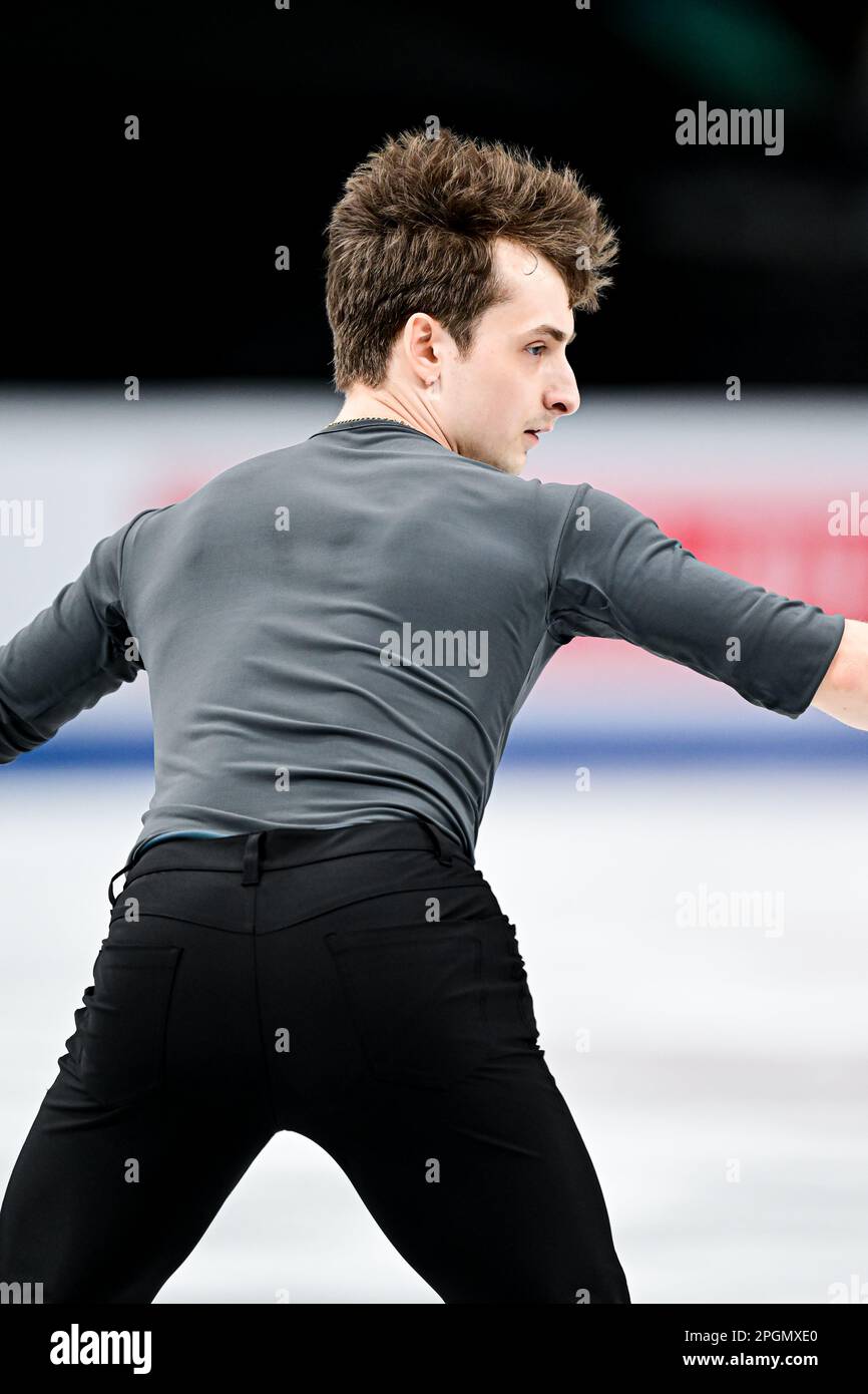 Graham NEWBERRY (GBR), during Men Short Program, at the ISU World ...