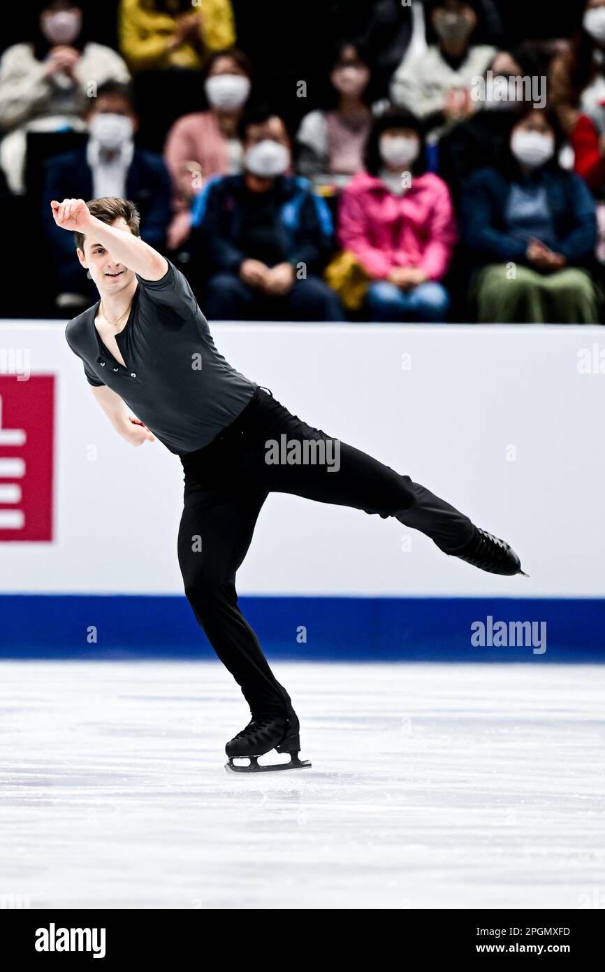 Graham NEWBERRY (GBR), during Men Short Program, at the ISU World ...