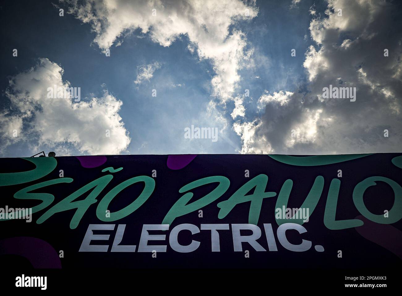ambiance piste, track during the 2023 Sao Paulo ePrix, 5th meeting of ...