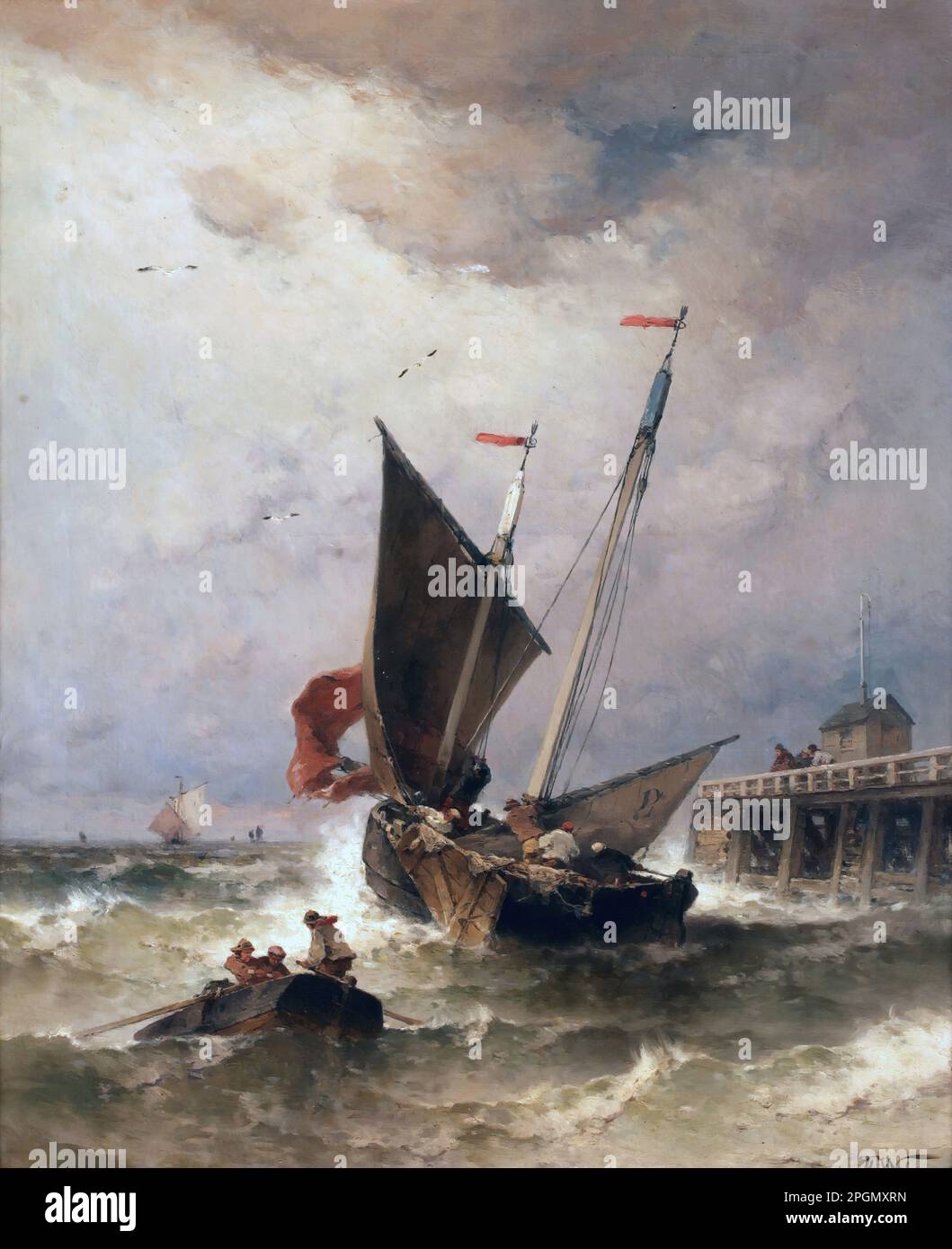 Weber Theodor Alexander - Navy - German School - 19th Century - Weber ...
