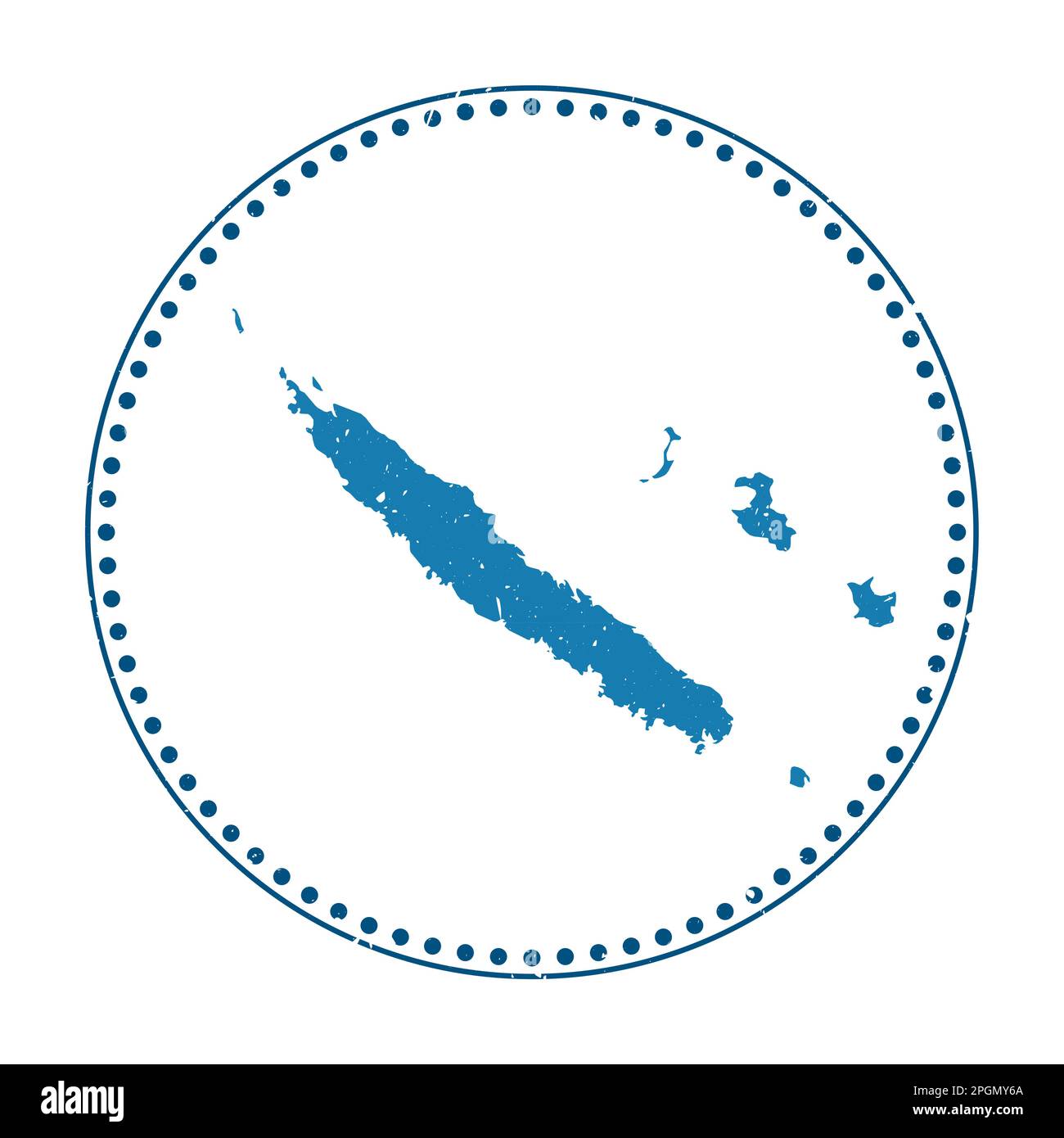 New Caledonia sticker. Travel rubber stamp with map of country, vector illustration Stock Vector ...