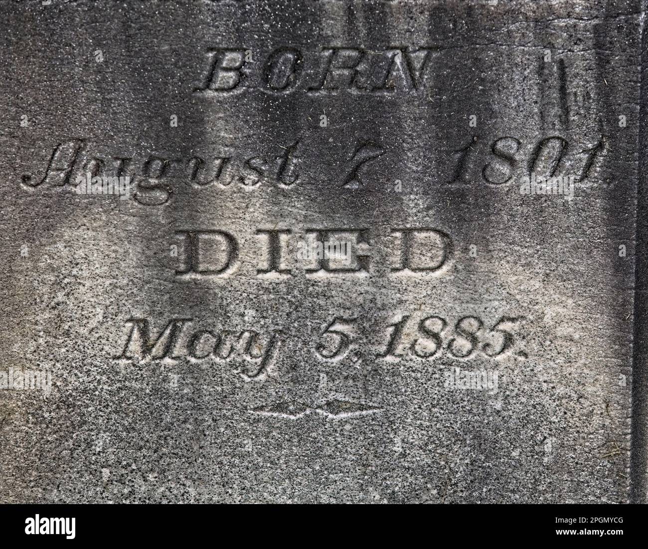 Tombstone gravestone epitaph cemetery hi-res stock photography and images - Alamy