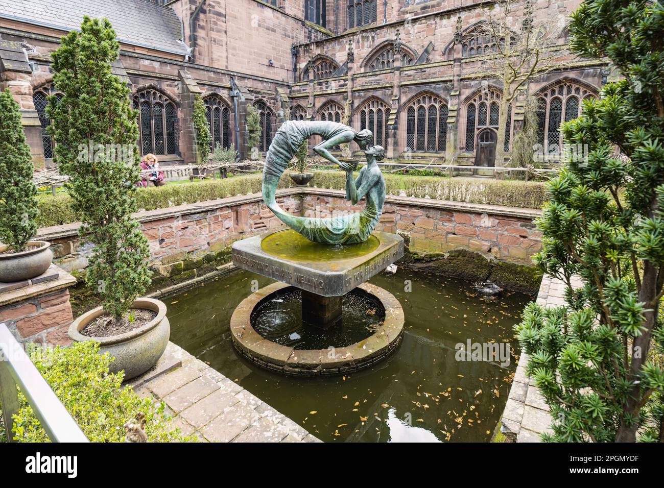 22.03.2023 Chester, Cheshire, UK. Chester Cathedral is many things to ...