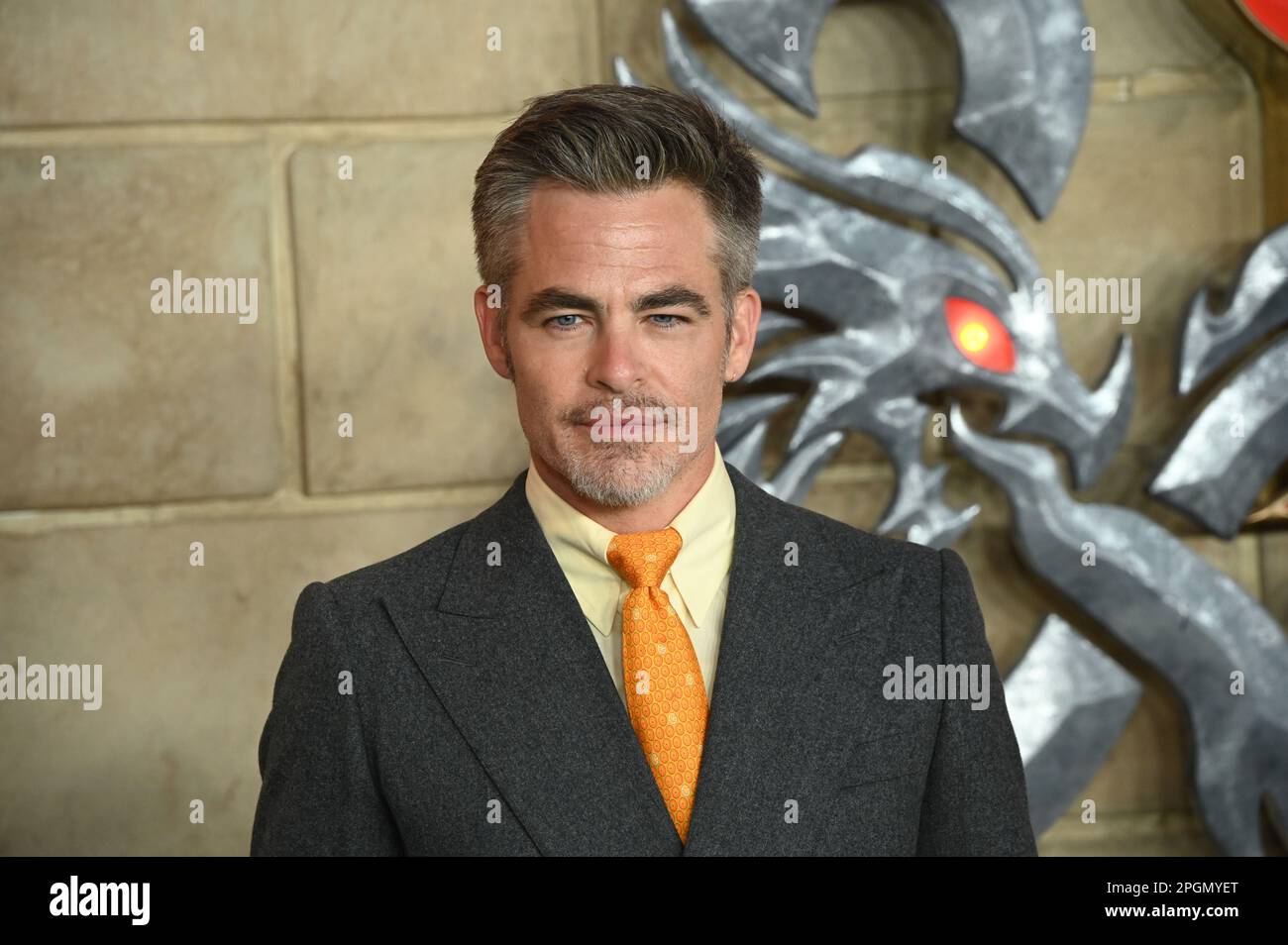 Chris Pine attends UK Premiere of Dungeons & Dragons: Honor Among ...