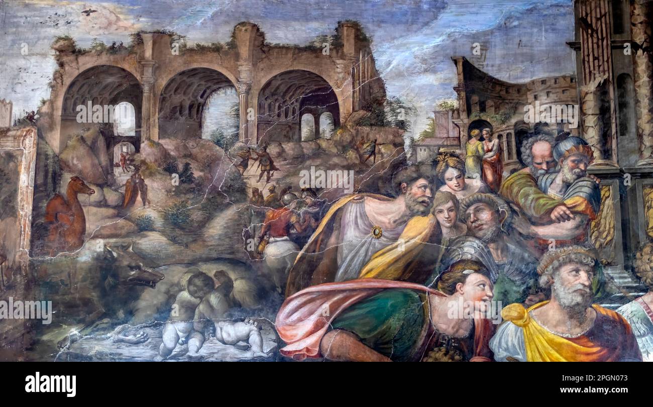 Painting putto hi-res stock photography and images - Alamy