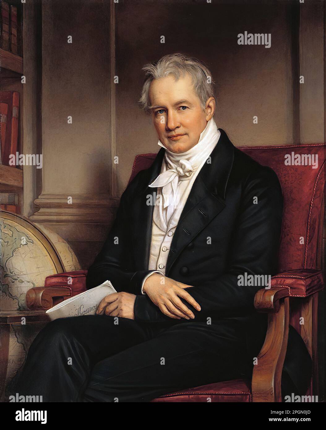 Stieler Joseph Karl - Alexander Von Humboldt - German School - 19th ...