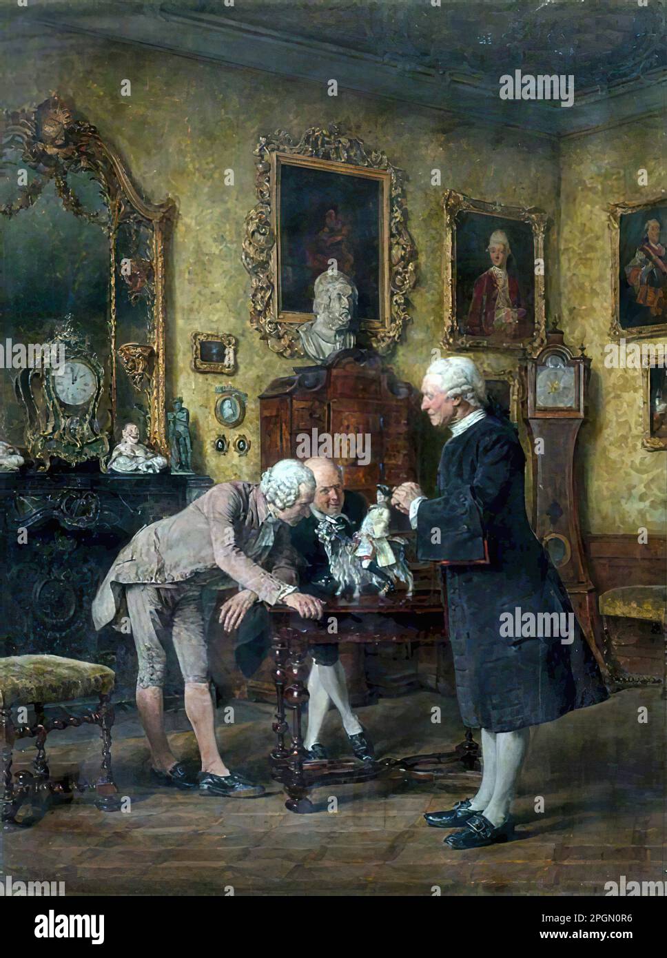 Seiler Carl Wilhelm Anton - Count Brühl's Goat - German School - 19th ...