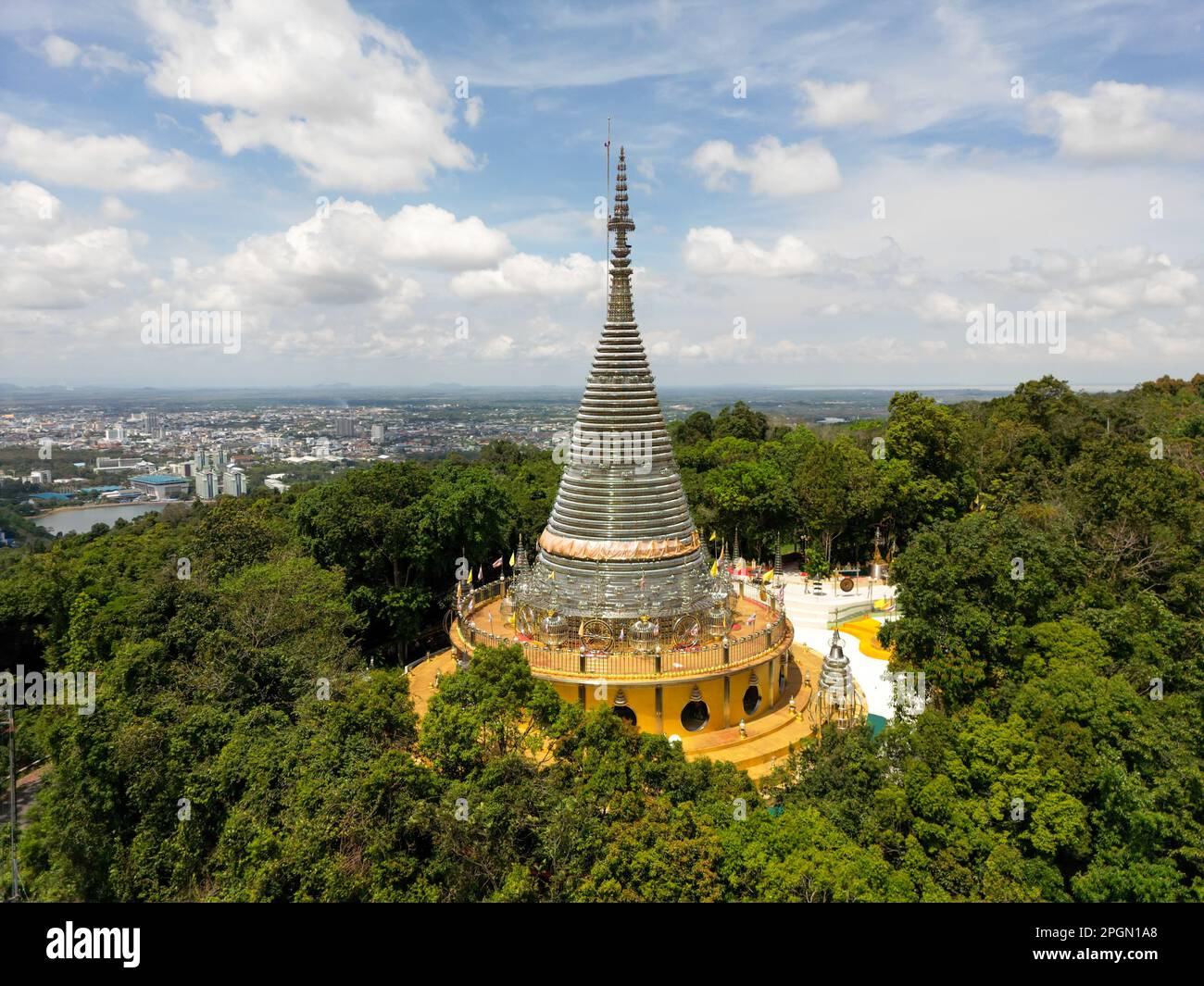 Hat Yai, Thailand - February 10, 2023: Wat Stainless Steel is a ...