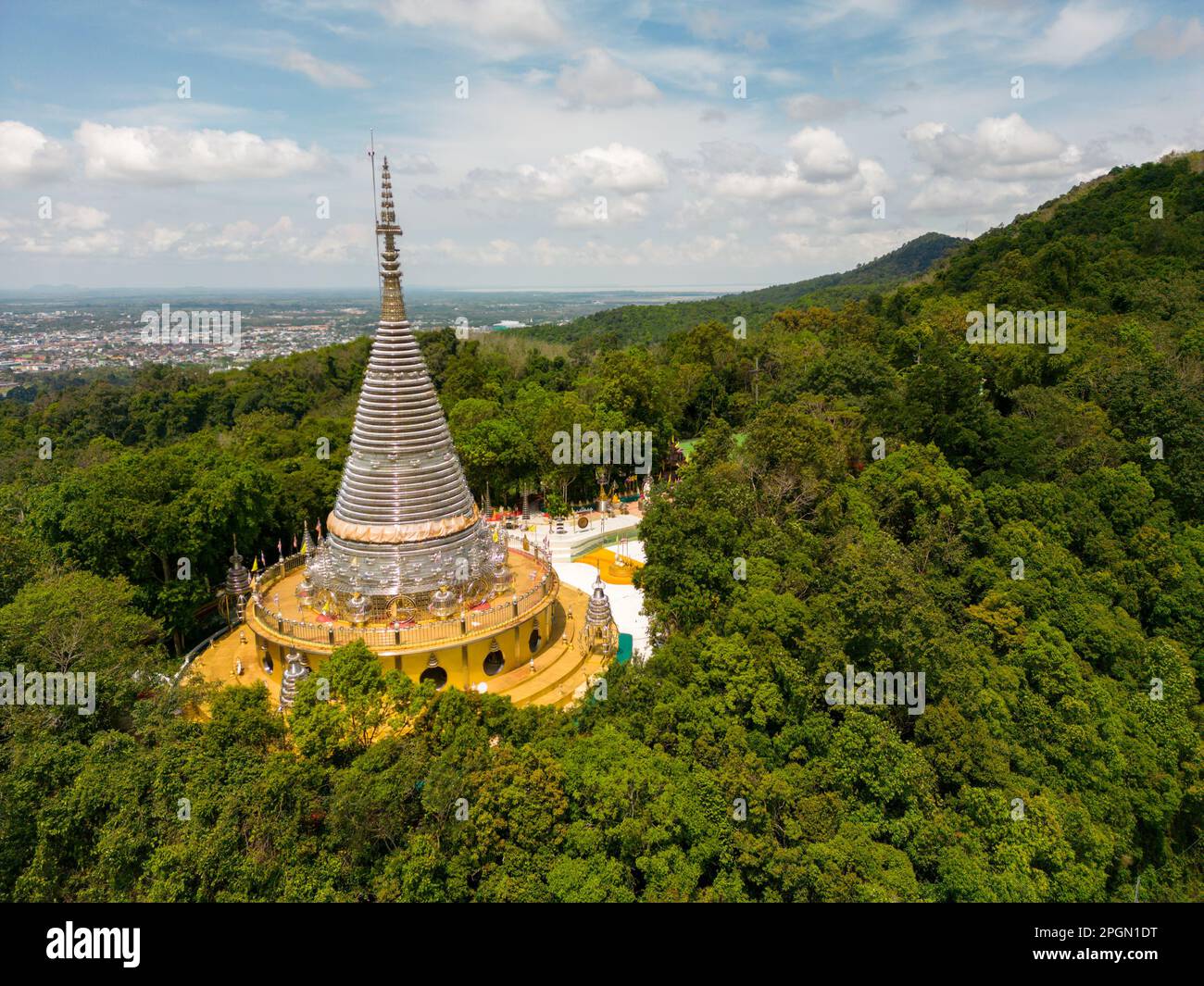 Hat Yai, Thailand - February 10, 2023: Wat Stainless Steel is a ...